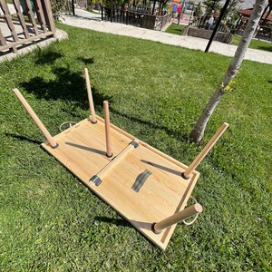 Wooden Table 44-22 ınc Car Picnic Table Folding Handmade Wood Picnic ...
