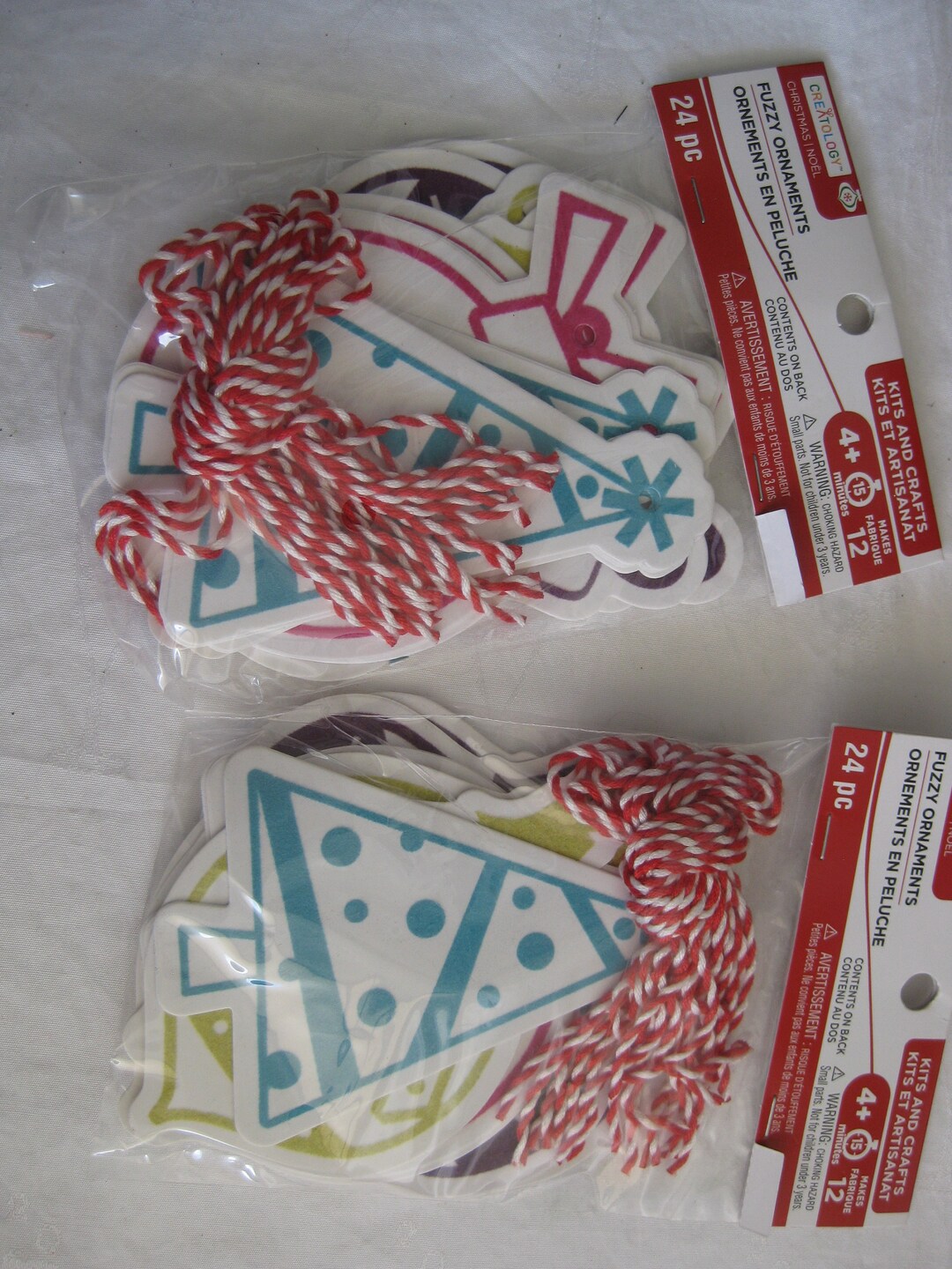 Christmas Craft Kits for Kids to Make Fuzzy Ornaments With - Etsy