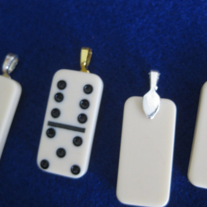 Domino Pendant - Etsy