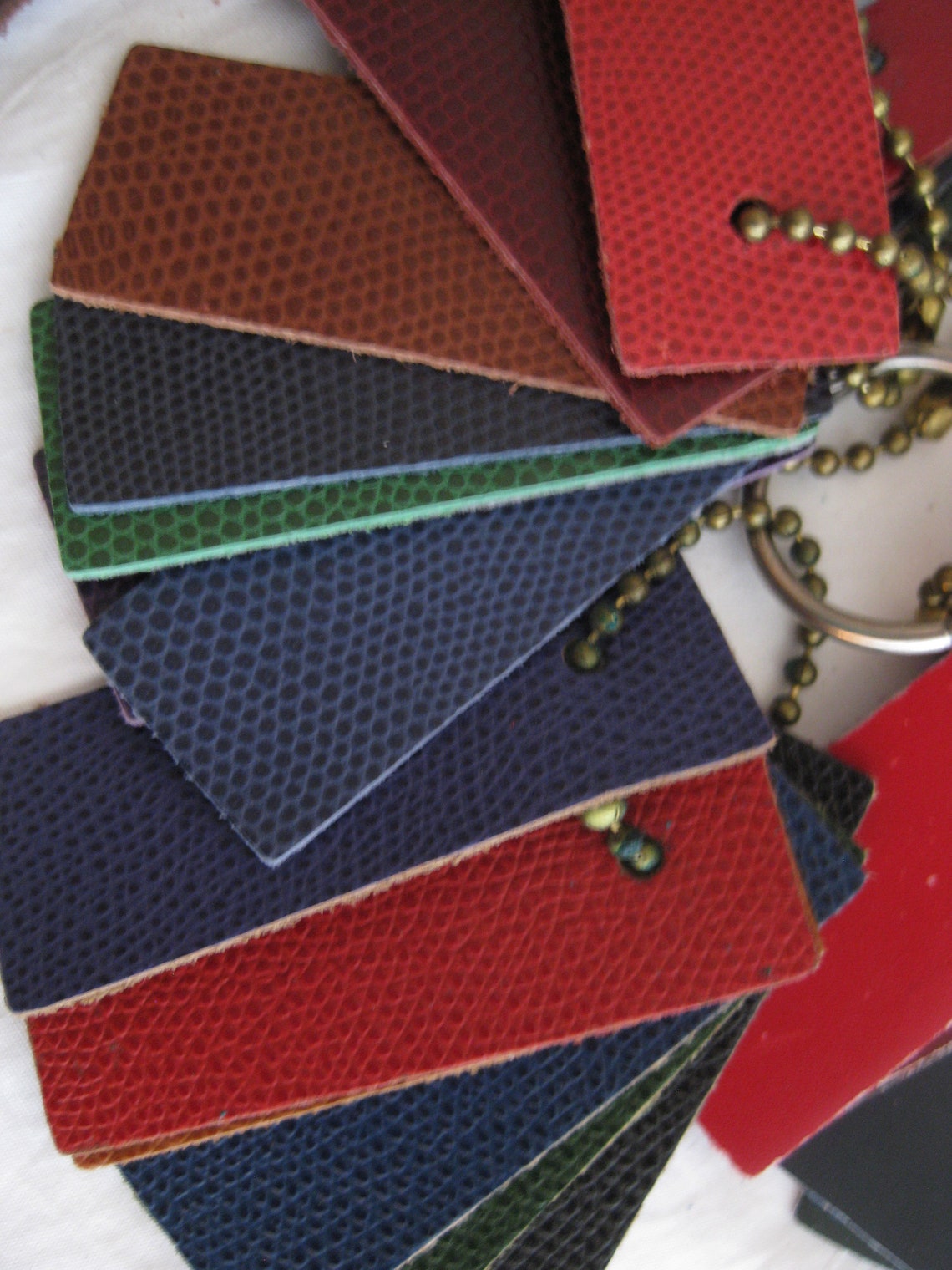 Leather Swatch Samples 3 Diff. Sizes and Colors a Lot of 63 - Etsy