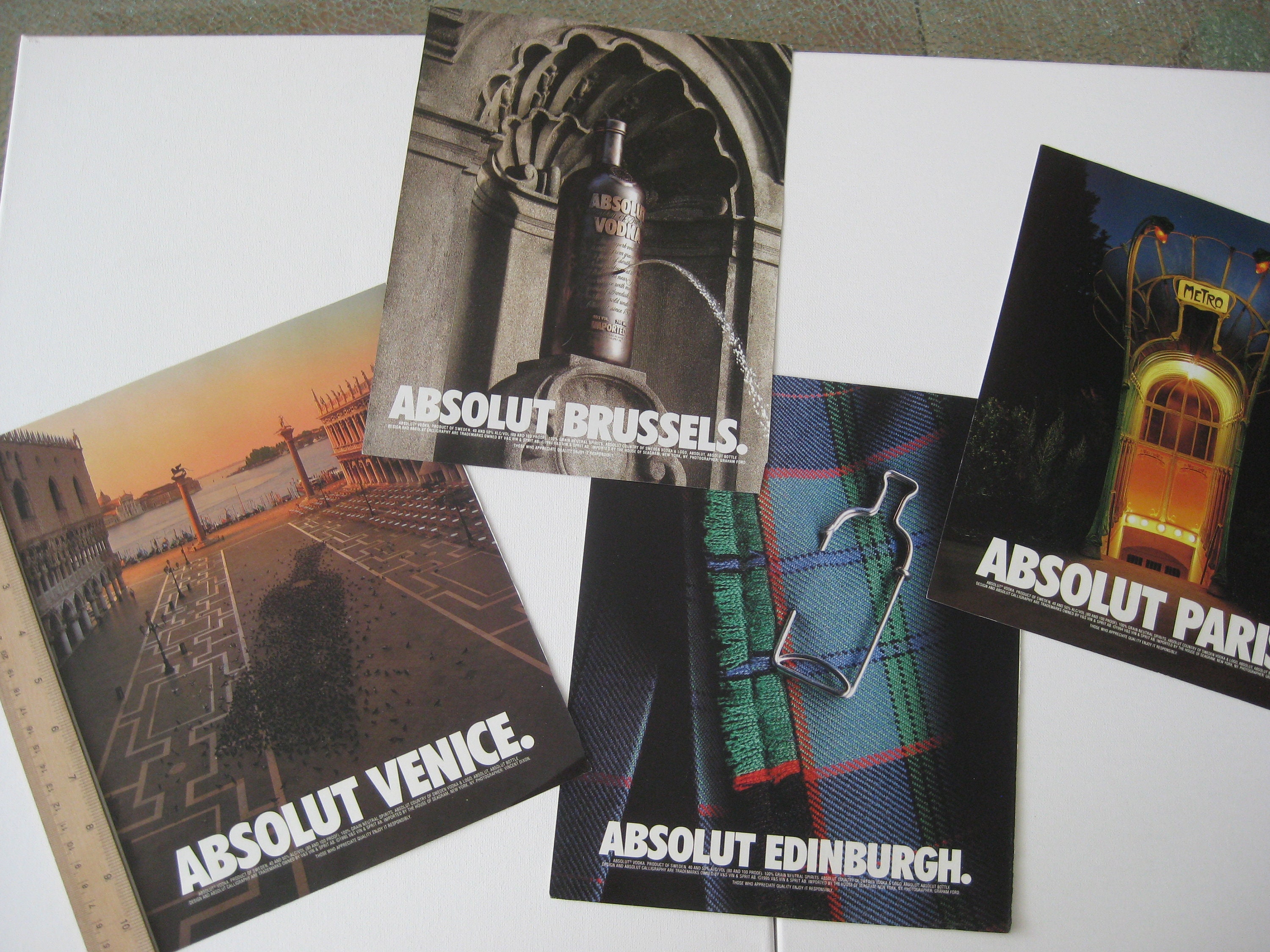 Absolut Vodka Ads Cities