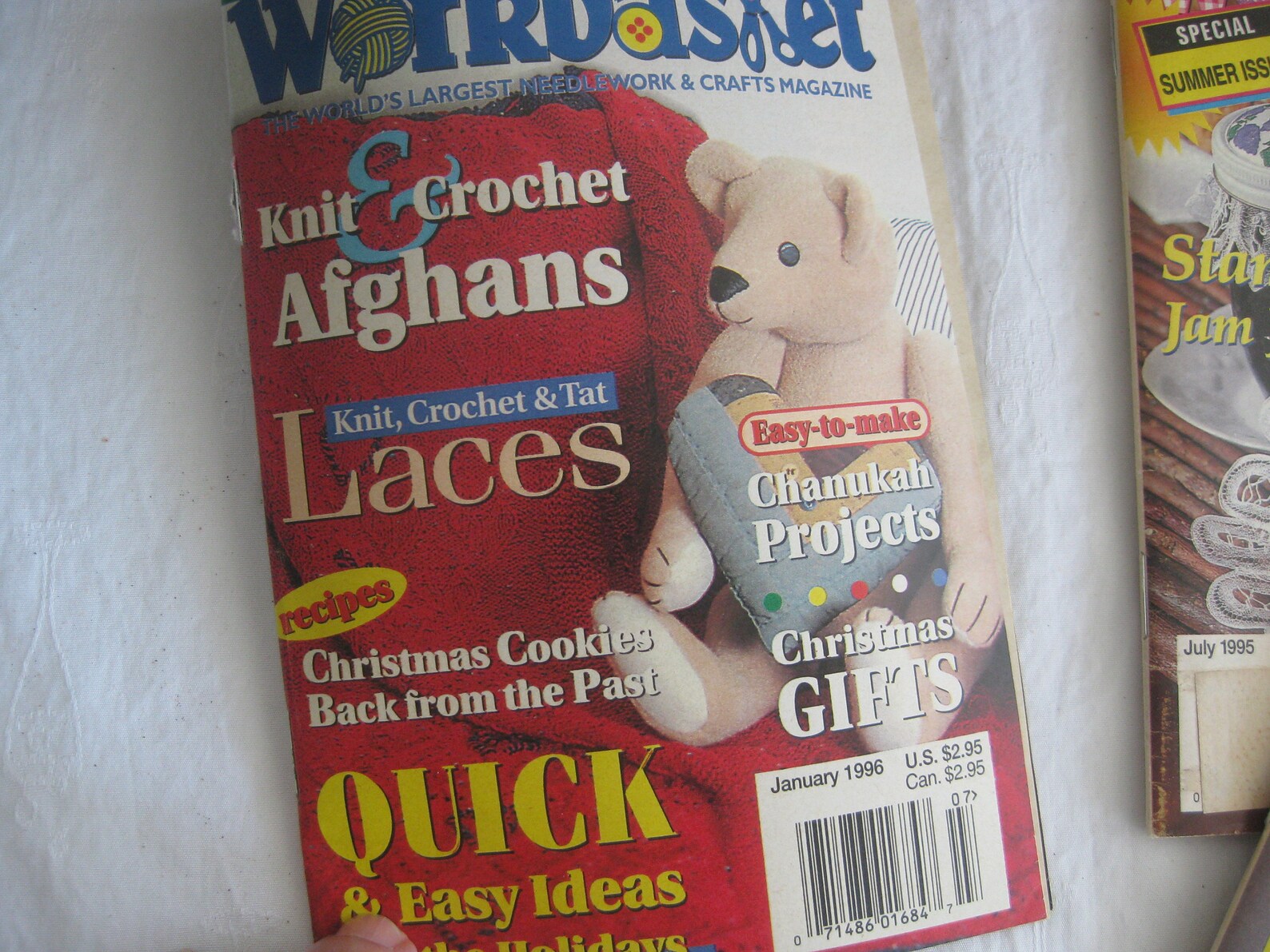 Vintage Craft Magazines the Workbasket From the 1990's - Etsy