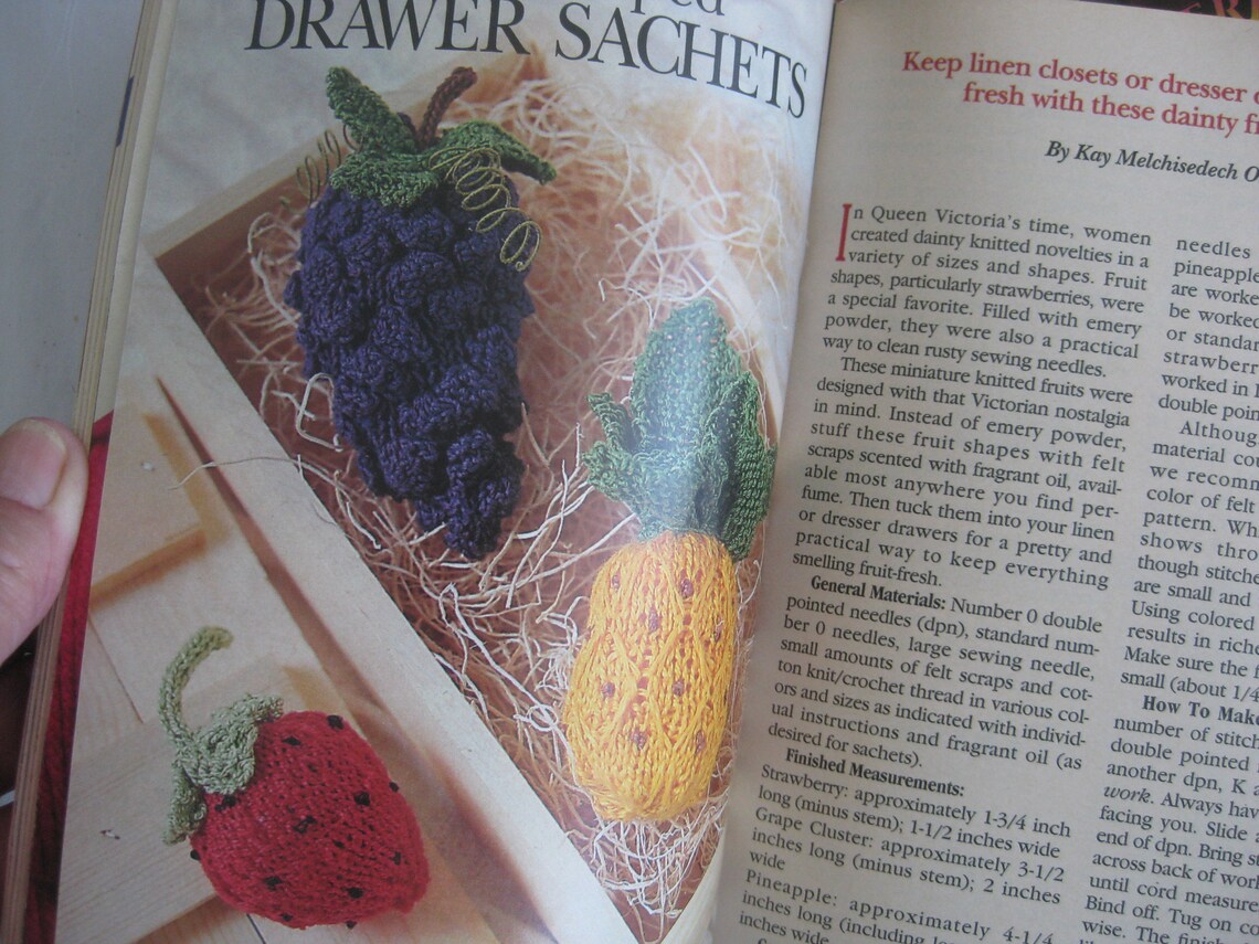 Vintage craft magazines The Workbasket from the 1990's | Etsy