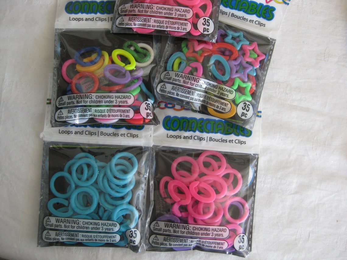Connectables Loops and Clips Larger Size 20 Mm Lot Of3 - Etsy
