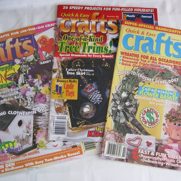 Craft Magazine With Patterns - Etsy