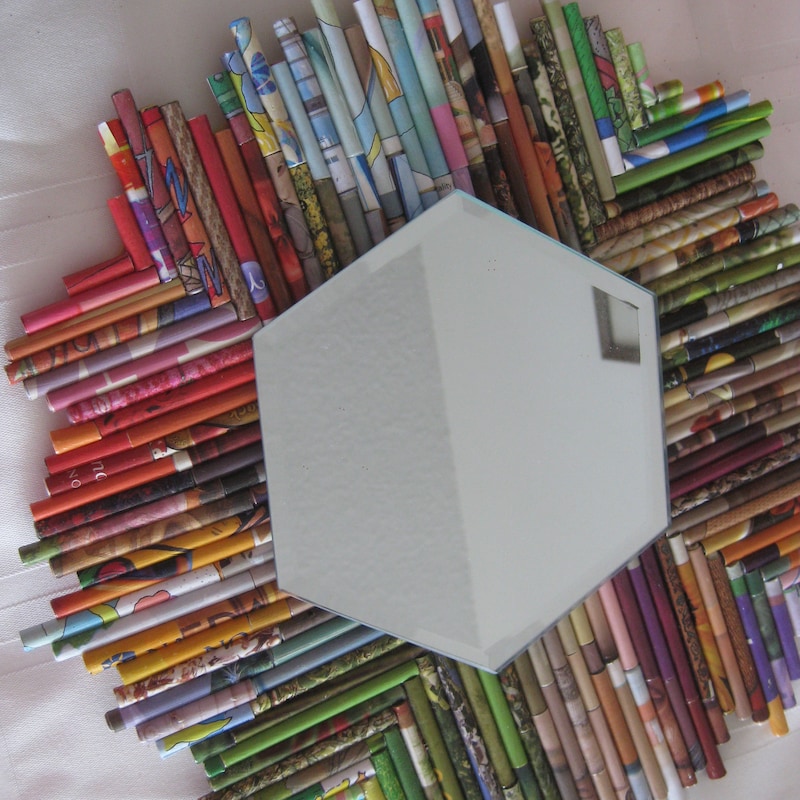 Hexagon Mirror - Etsy