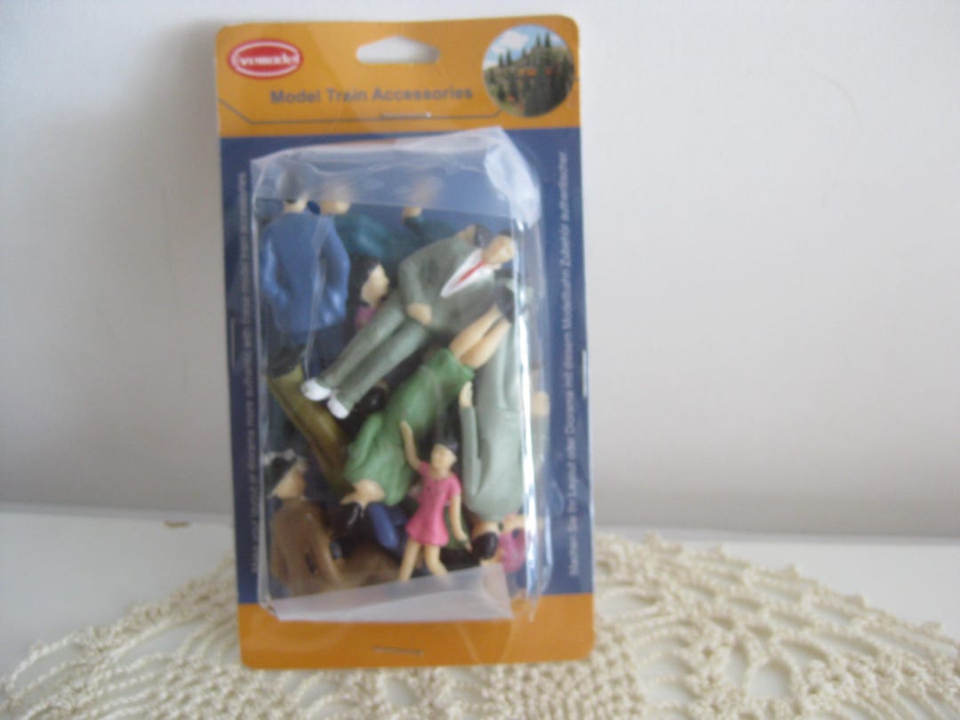 Model Train Accessories, Evemodel, People, 14 Pcs. in Original Package ...