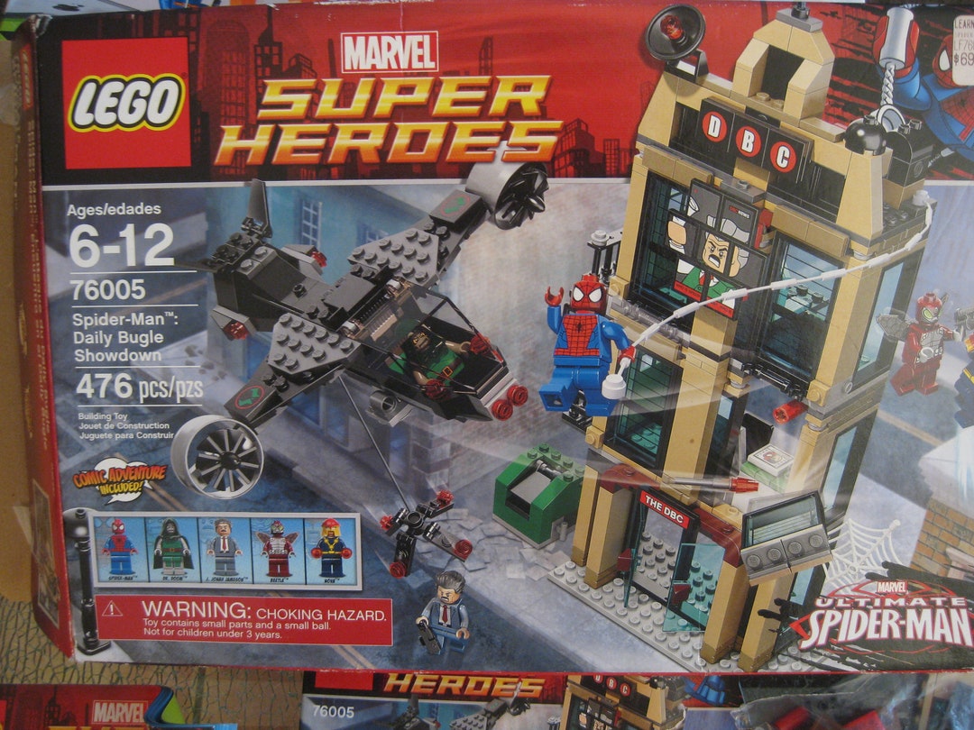 Lego 76005 Marvel Super Heroes, Ultimate Spider-man476 Pcs. Pre Owned ...