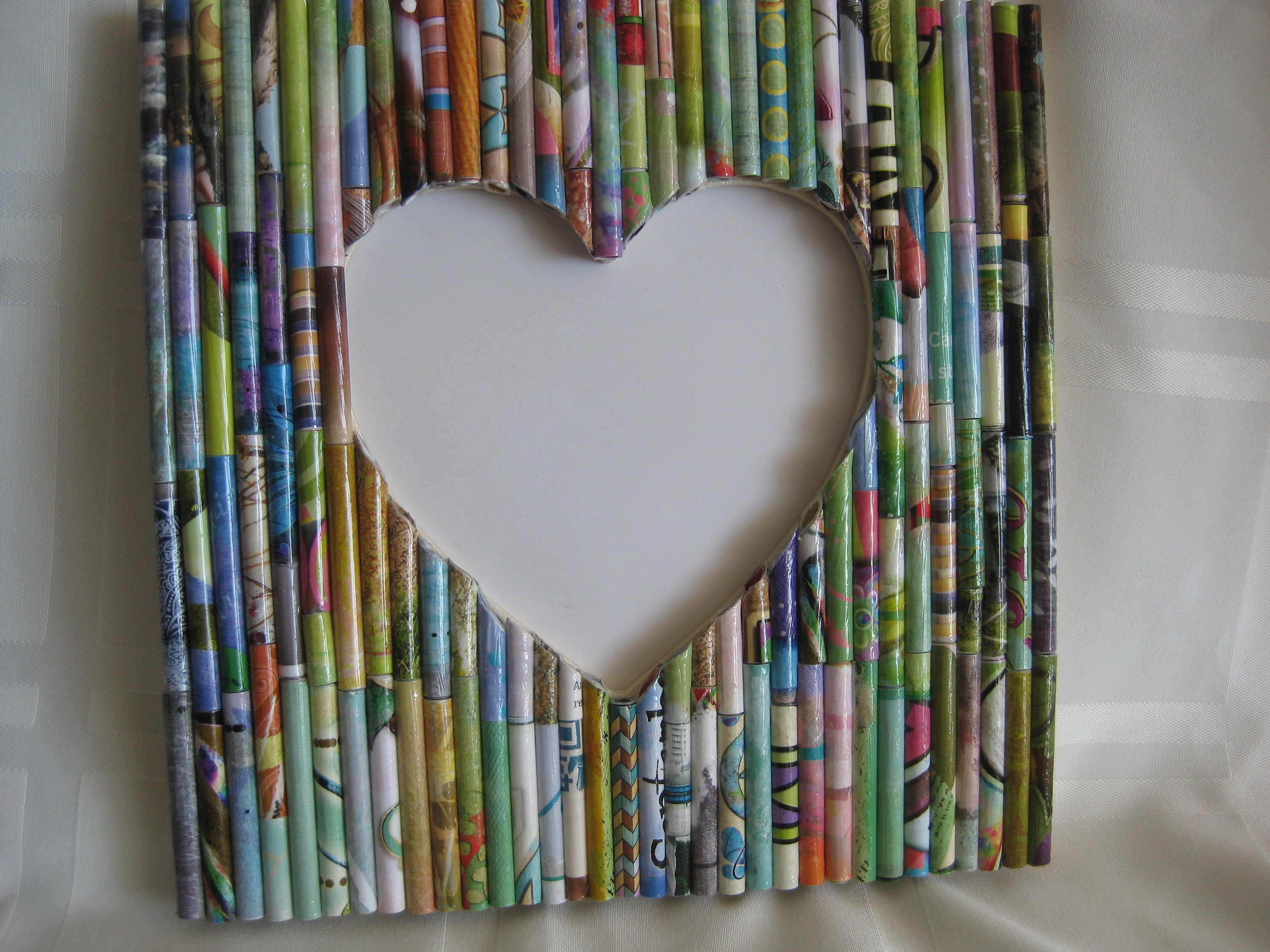 Colorful Heart Frame