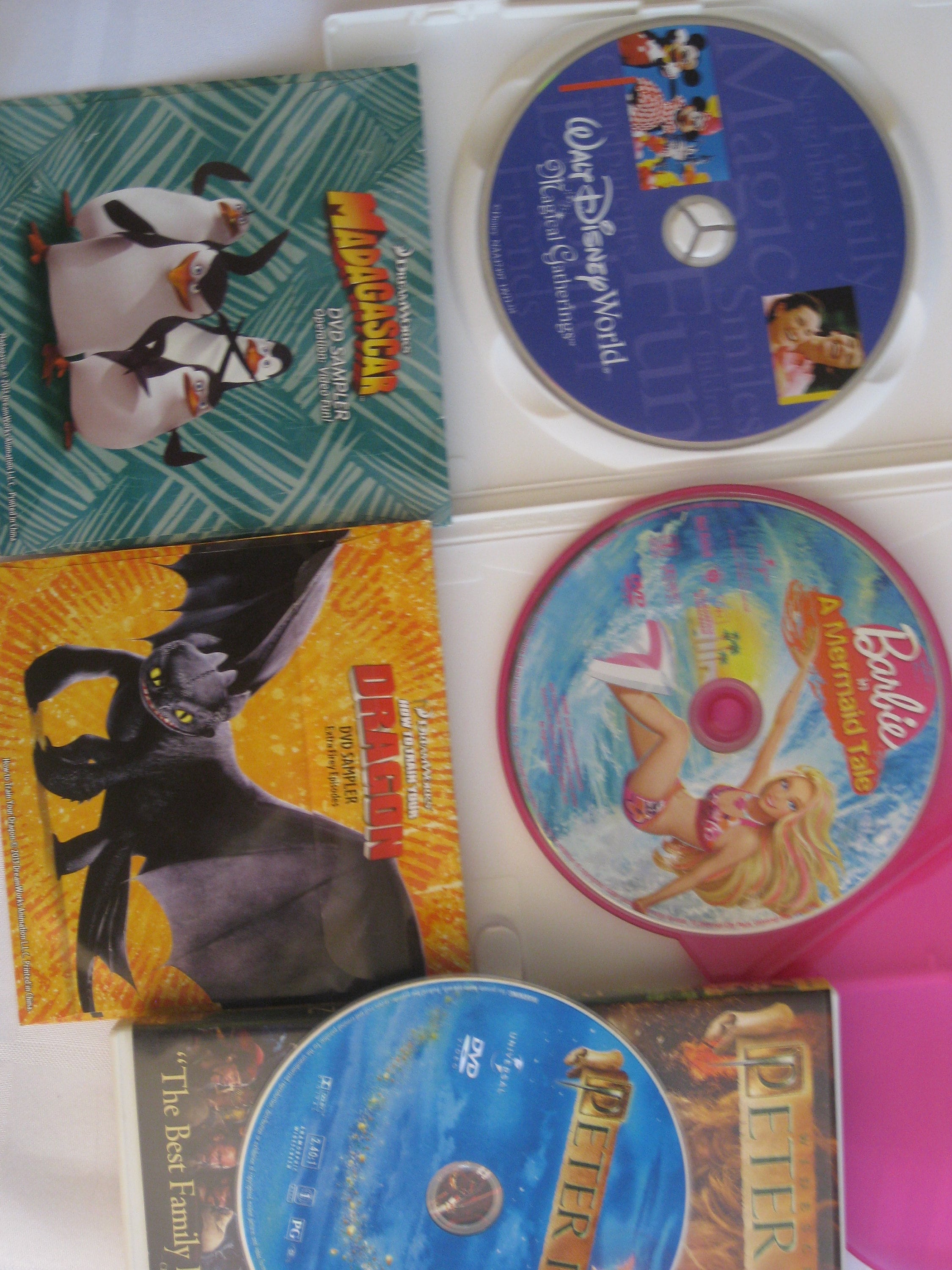 Dreamworks Dvd Sampler