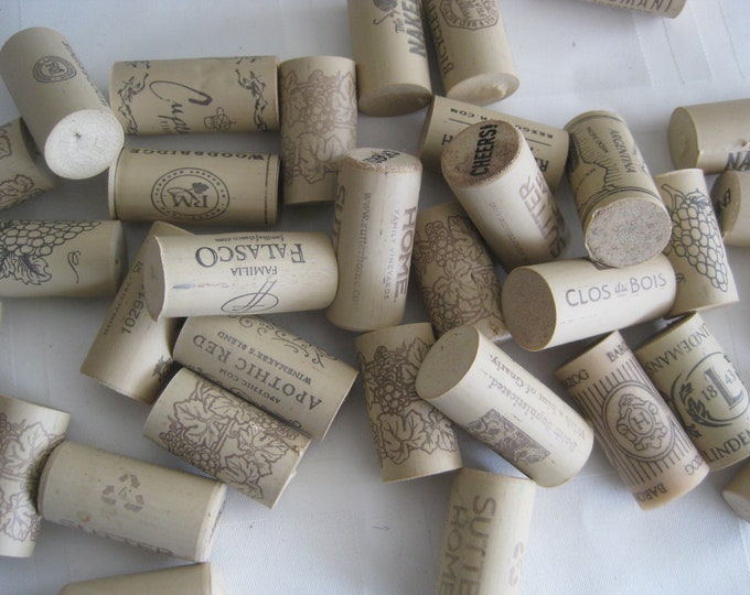 Wine Corks, Synthetic Wine Corks, 70 Pcs. for All Kind of Cork Crafts ...