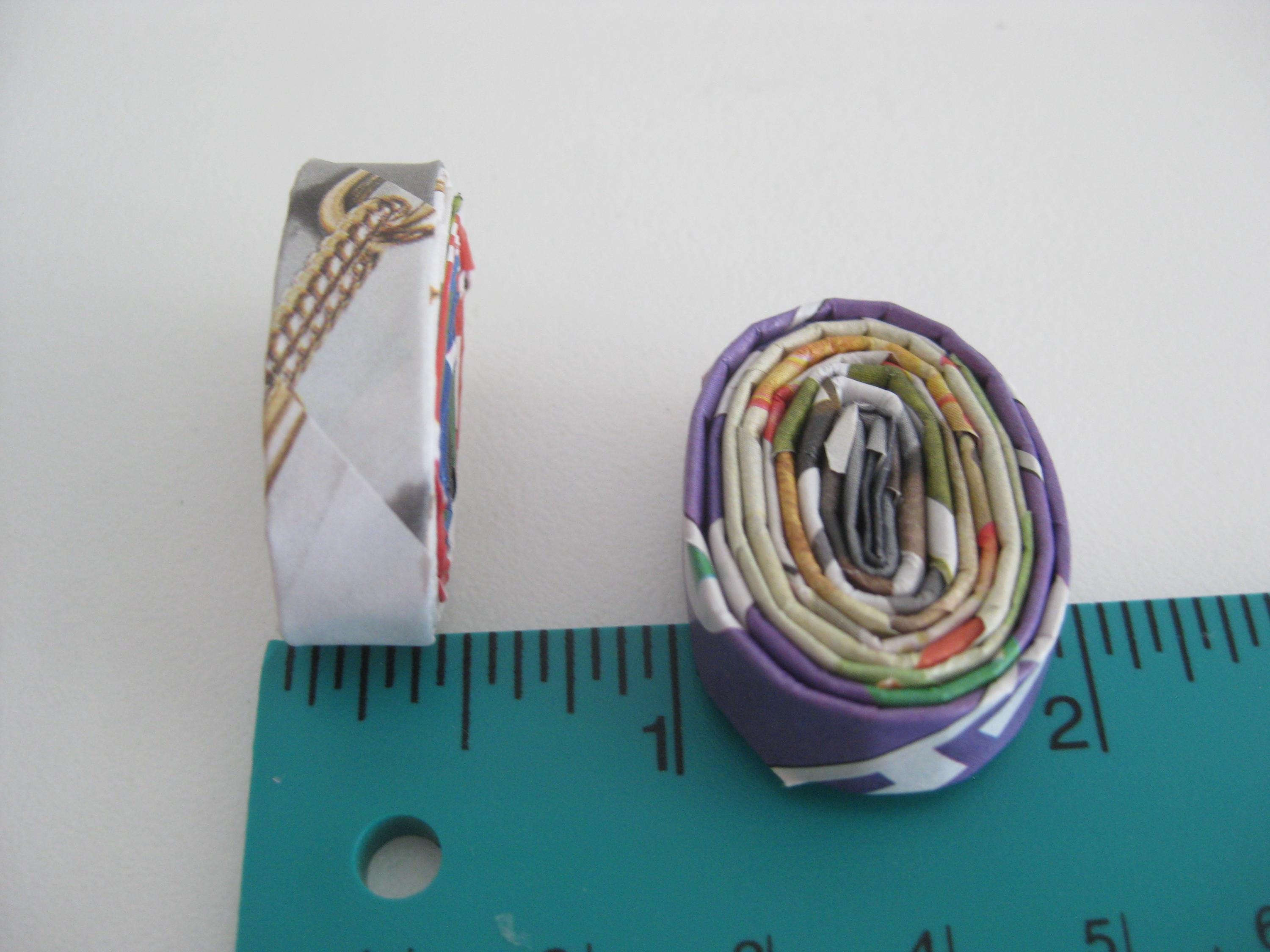 Colorful Hand Rolled Paper Disks, Paper Crafts, Paper Art, Paper Décor ...