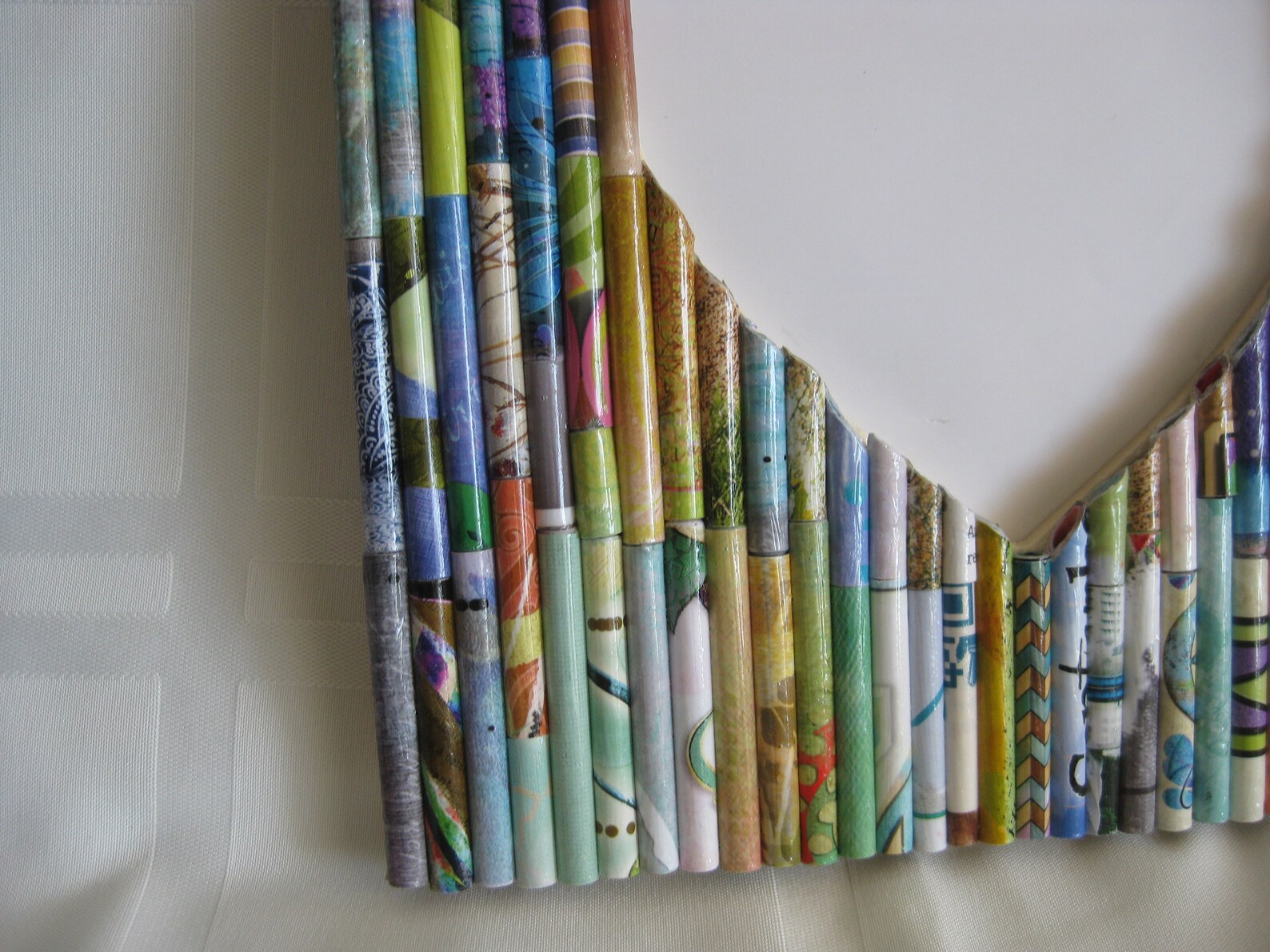 Heart Frame Handmade Colorful Paper Rolls Frame Holiday - Etsy