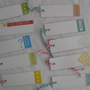 Gift Tags W Bakers' Twine Narrow Some Doubles W - Etsy