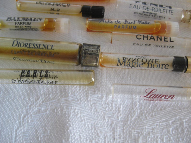 Mini Perfume Bottles & Samples, Collection of 30 Mostly Vintage Pcs. - Etsy