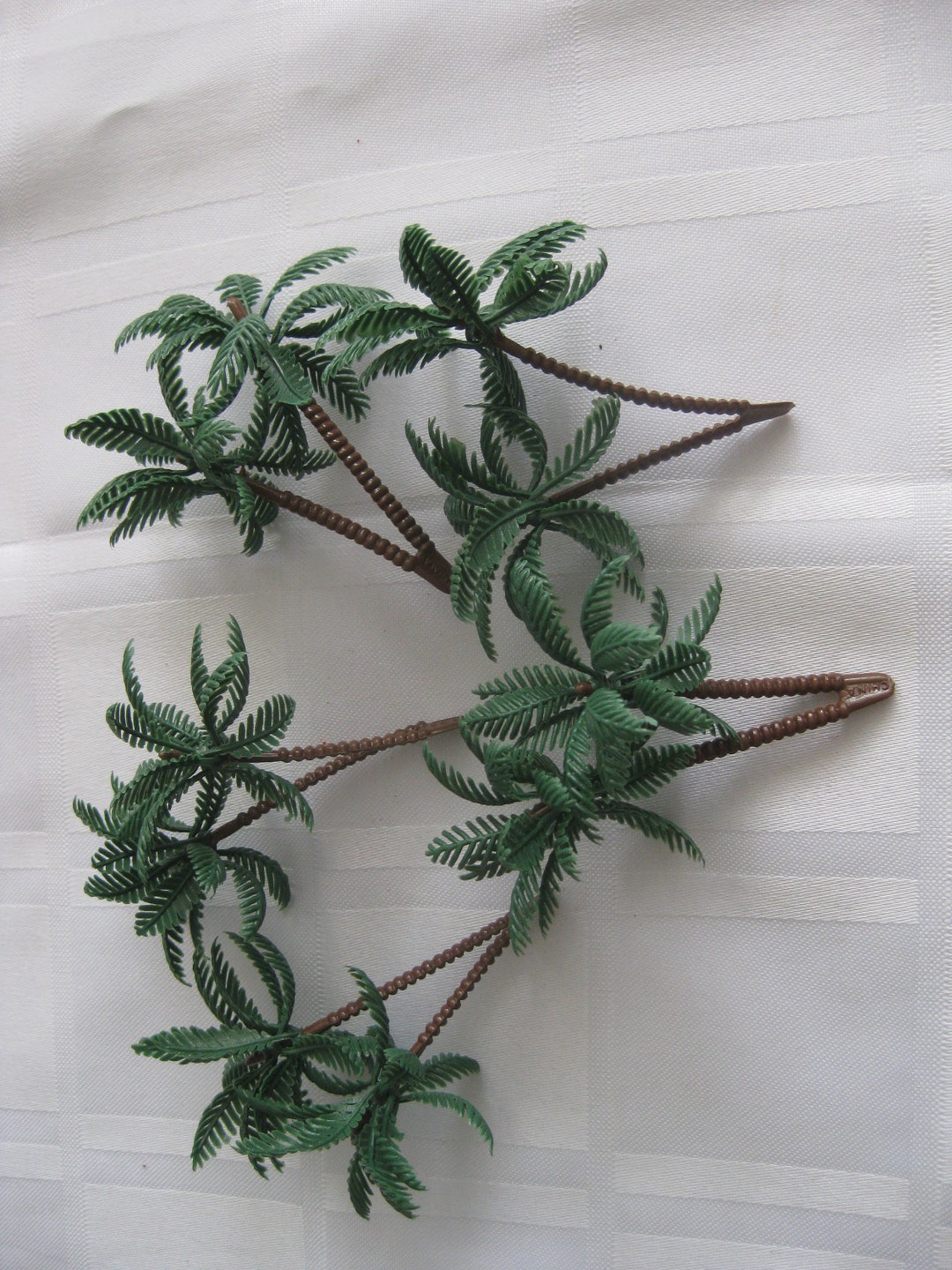 Coconut Palm Trees, Miniatures, 3" Tall, Cake Toppers, Beach Scene ...