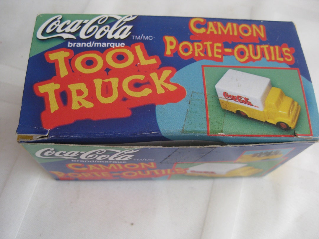 Coca Cola Brand Vintage 1999 Tool Truck, 4"x2"x2" in Original Box ...