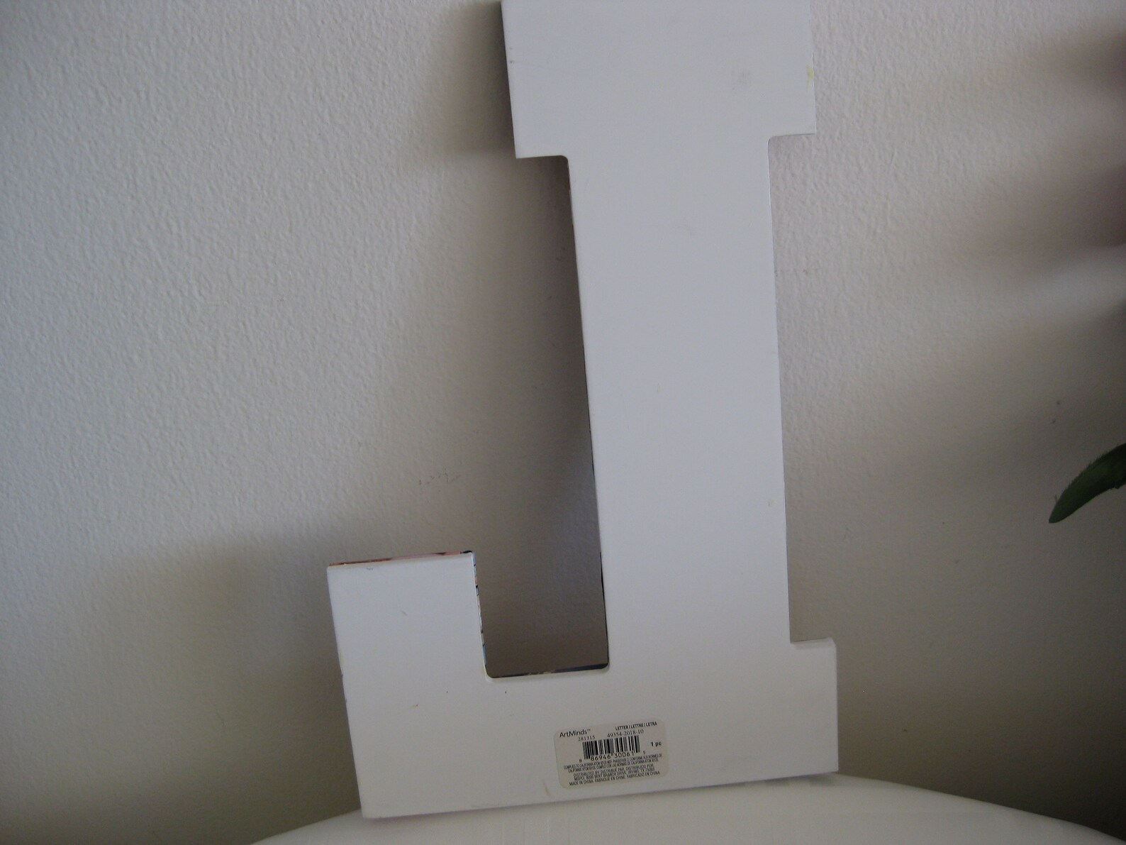 Letter L Initial, Decorated With Hand Made Colorful Magazine Paper ...
