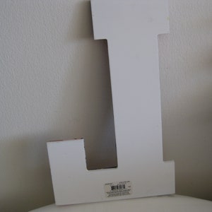 Letter L Initial, Decorated With Hand Made Colorful Magazine Paper ...