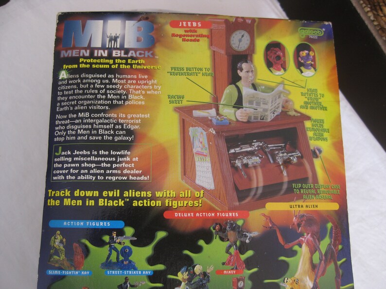 Men in Black Collectible Figure Jack Jeebs With Regenerating | Etsy