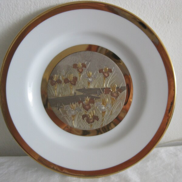 Chokin Japanese Plate - Etsy
