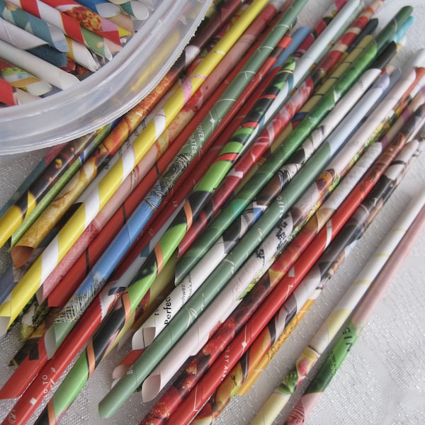 Rolled Magazine Art - Etsy