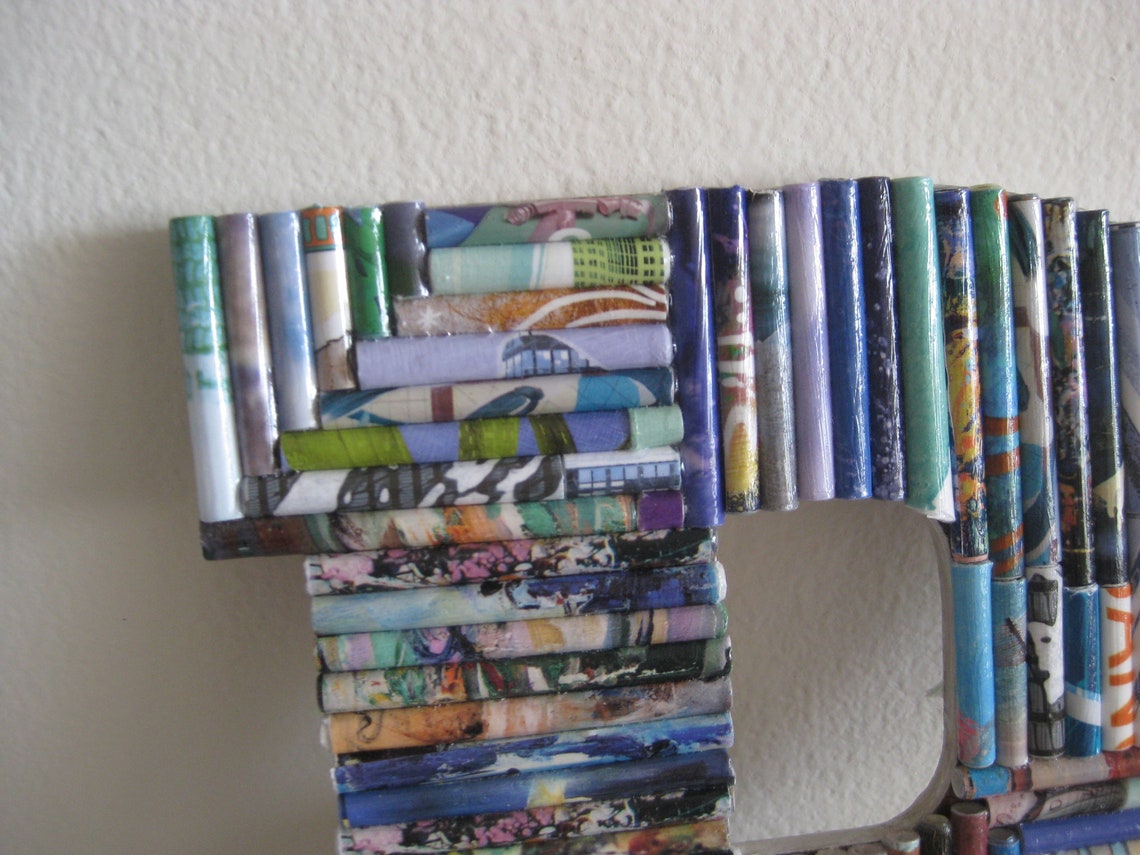 Decorated Colorful Letter R Wall Decor Hand Made up Cycled - Etsy