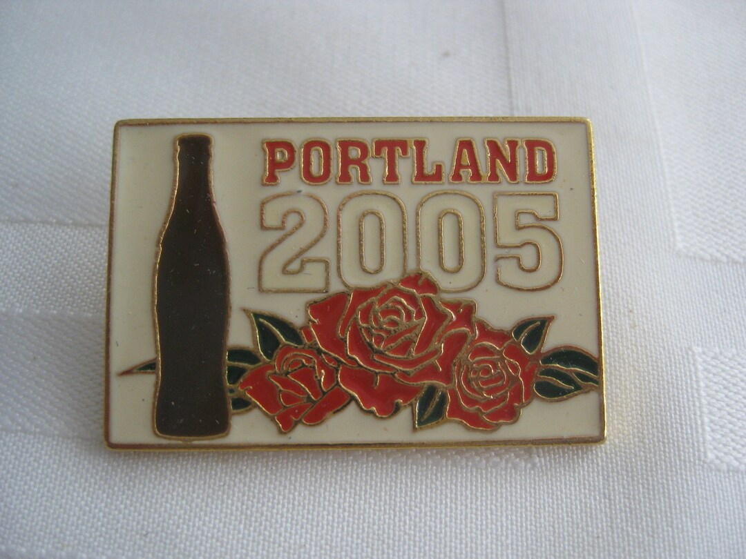 Coca Cola Rose Festival 2005, Portland Pin Back , Collectible ...