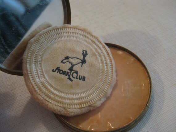 Stork Club NYC memorabilia - compact powder case with… - Gem