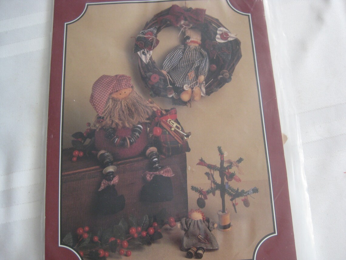 Lot of 3 Different Patterns, Vintage (1993, 1998). Country Style Crafts ...