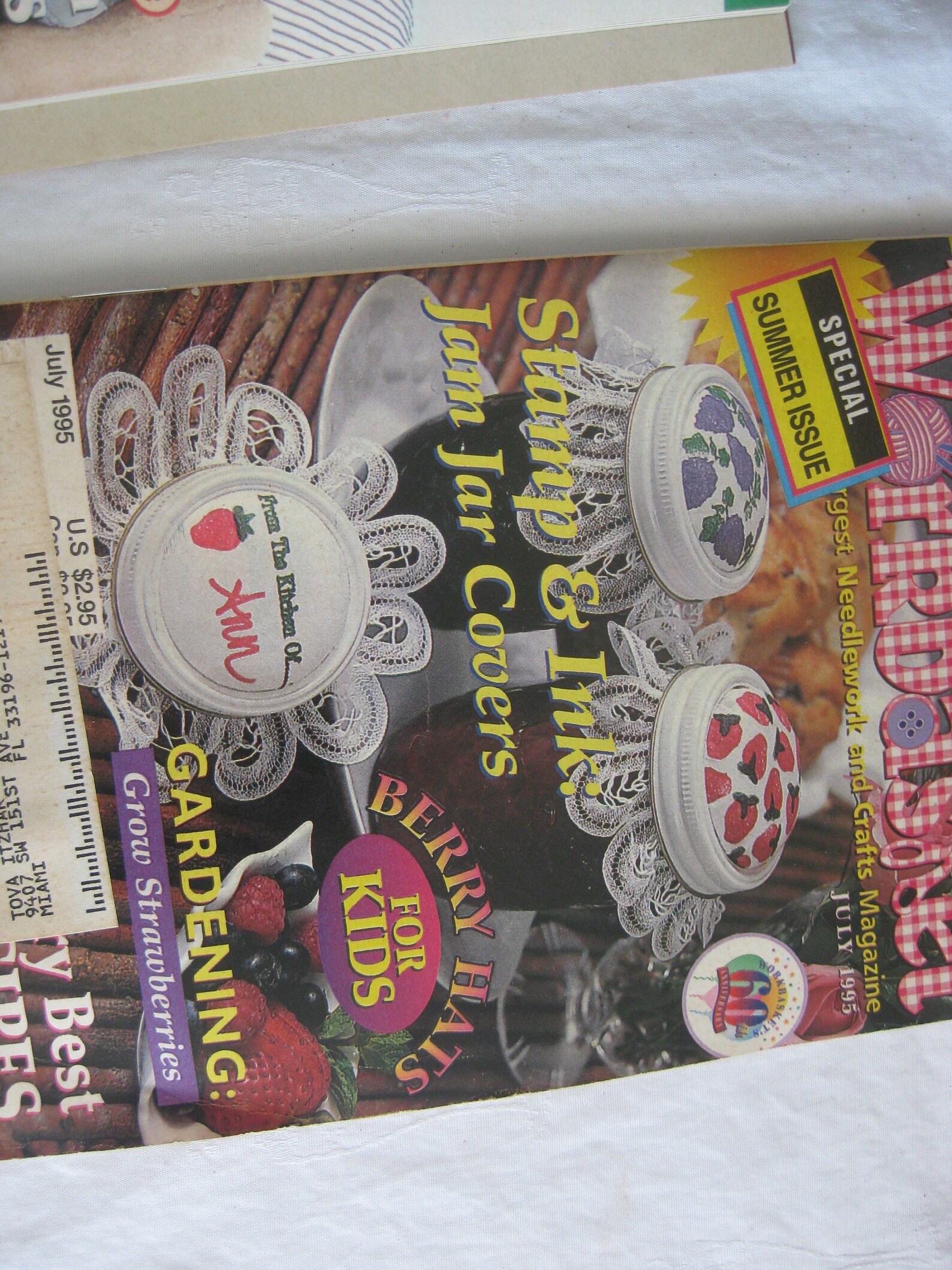 Vintage craft magazines The Workbasket from the 1990's | Etsy