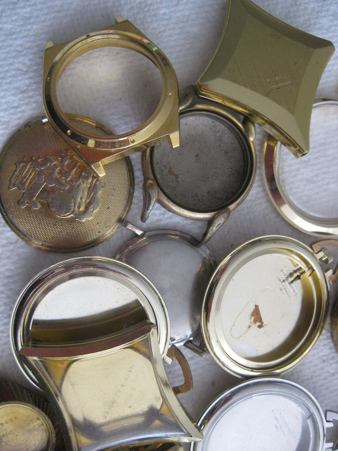 Watch Frames/backs/cases, No Watch Faces, for Parts, Repurposing ...