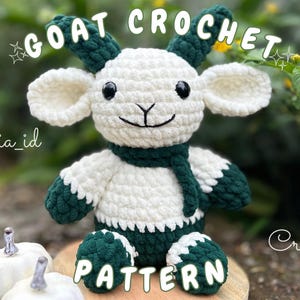 Goat Crochet Pattern, With Sew Goat Crochet Pattern PDF, Animal Farm ...