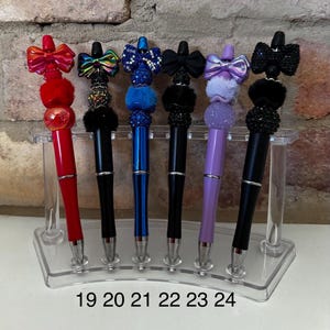 Custom Handmade Beaded Pen, Bow Pen (the Beaded Bow Collection) - Etsy