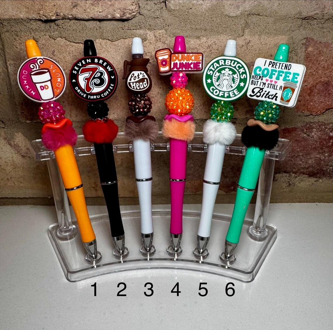 Custom Handmade Beaded Pen - Etsy