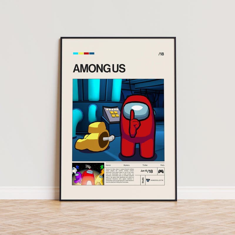Among Us Poster - Etsy