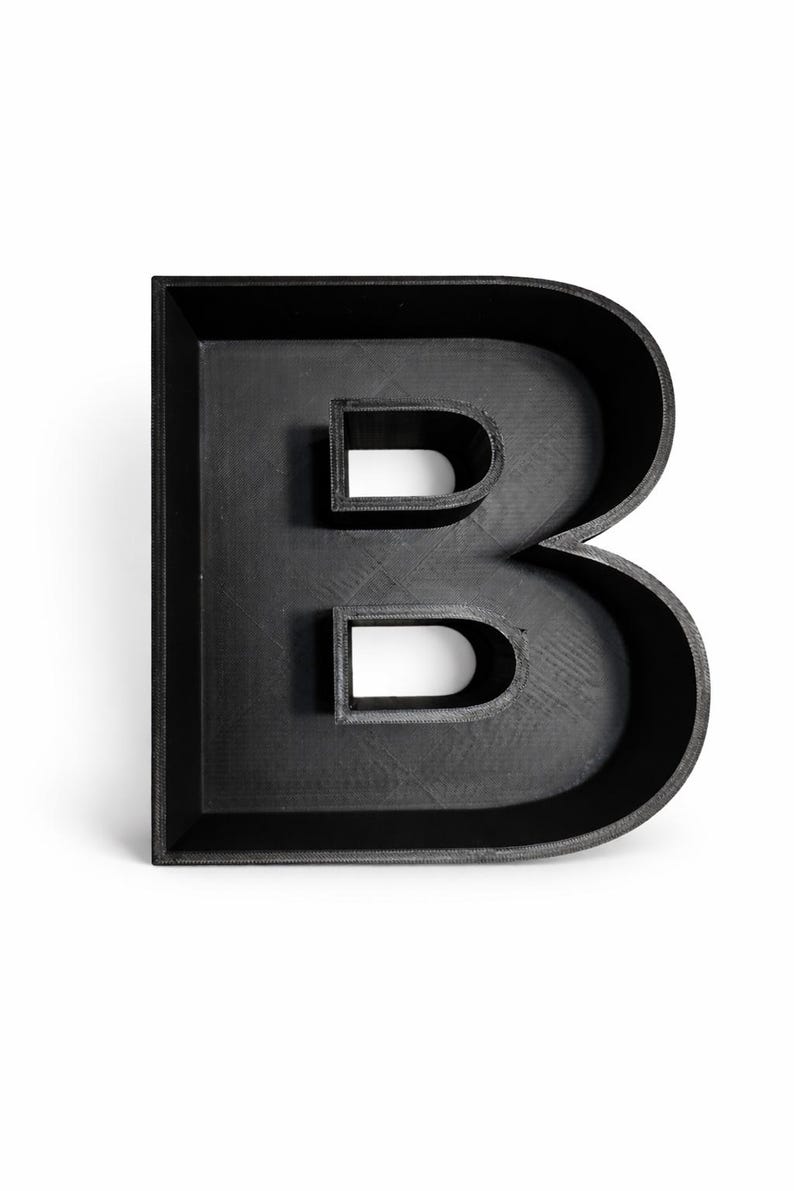 3D Printed Alphabet Trays – Fillable Letter Décor (A–Z) - Etsy