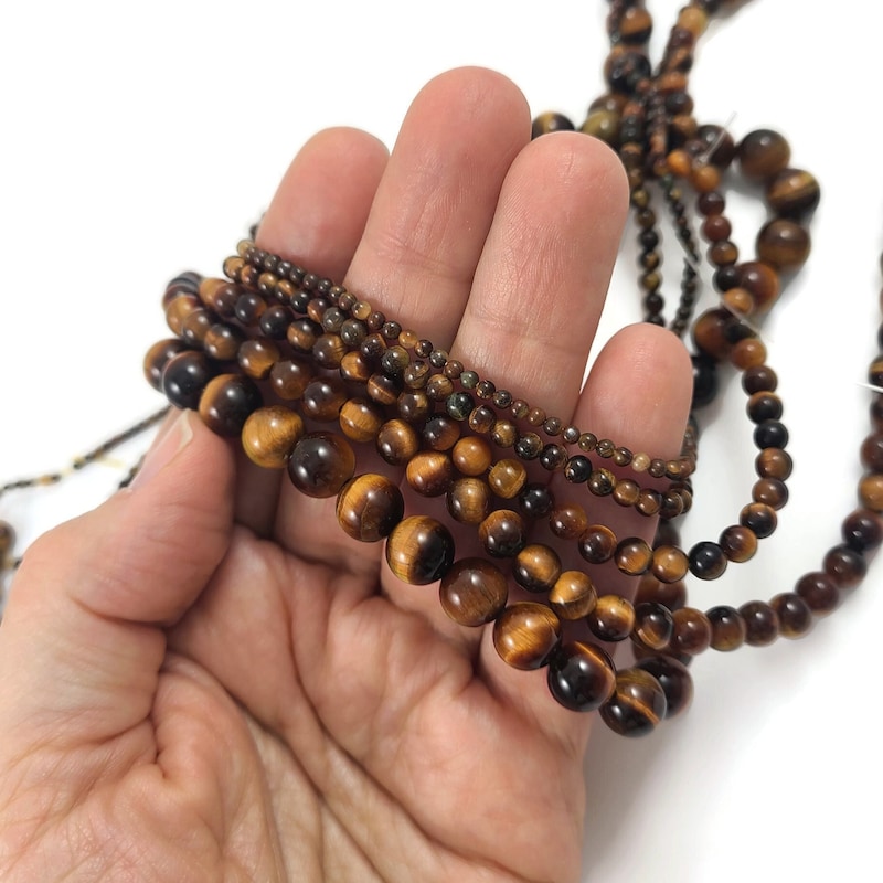 Tiger Eye Bead - Etsy