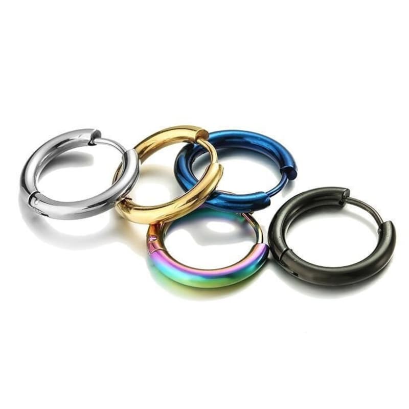 Stainless Steel Hoops - Etsy