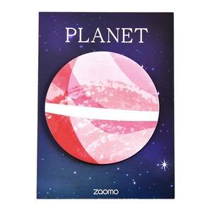 Choose Your Planet Paper Sticky Notes, Sticky Notepad, Celestial to Do ...