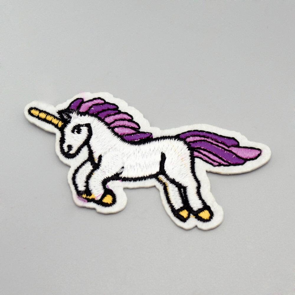 Unicorn Iron On Patches Embroidered Patch Sew On Patch Etsy