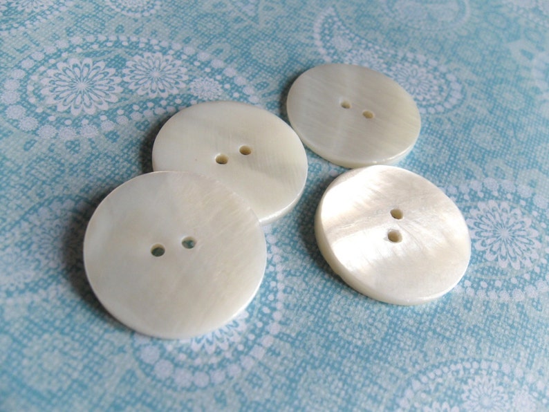 1 Inch MOP Buttons Mother of Pearl Shell Buttons 25mm - Etsy