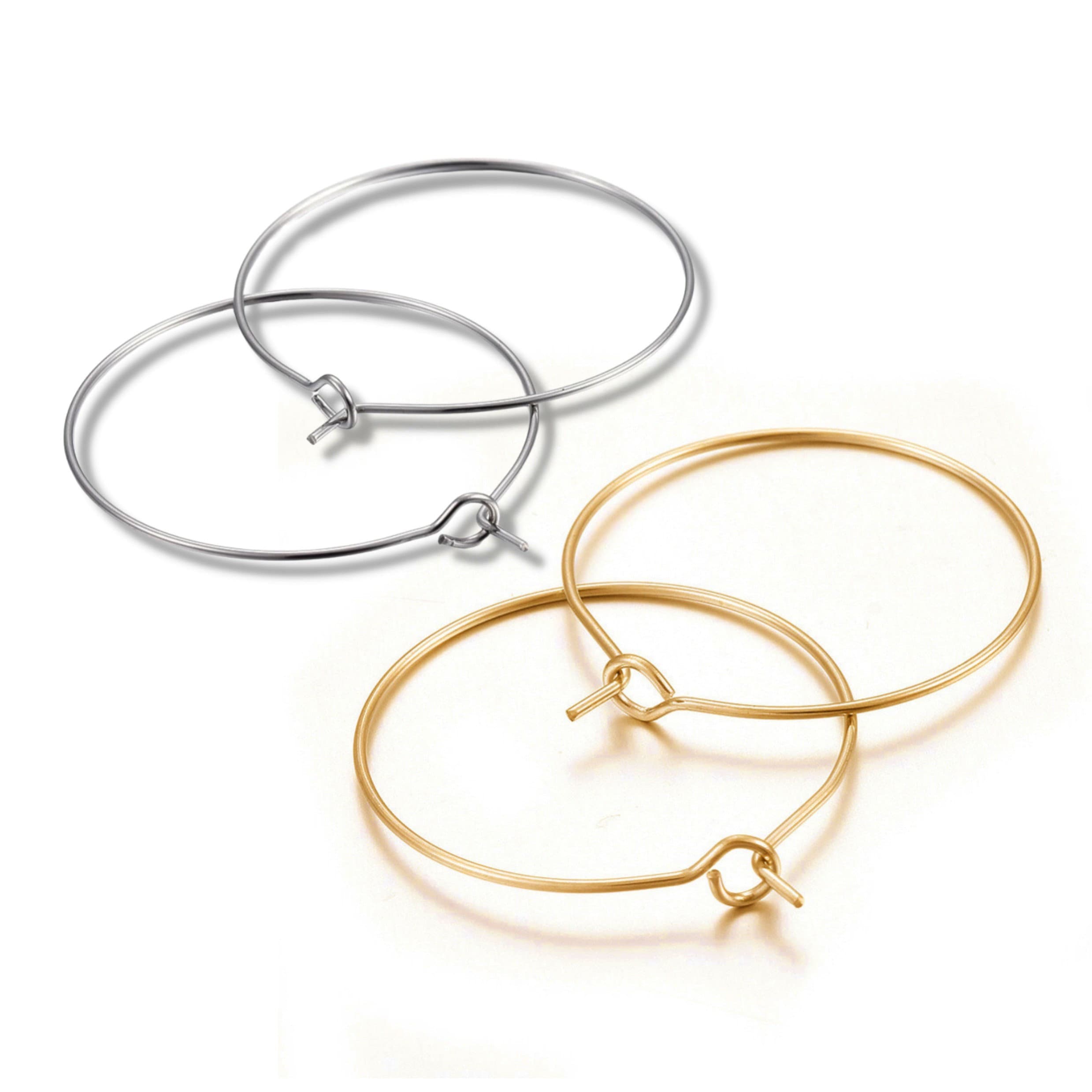 Hoop earring findings wholesale store