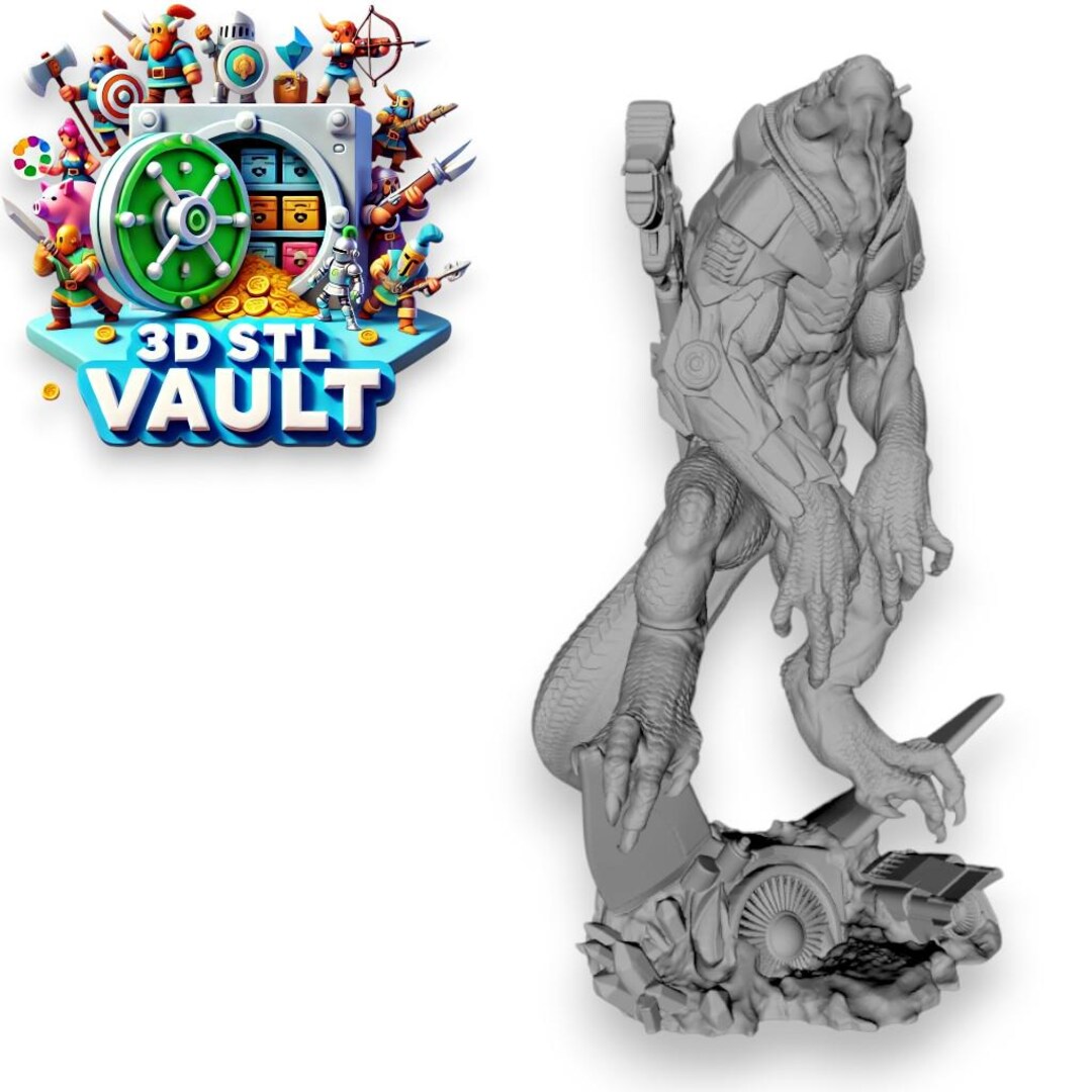 Sniper Mutant STL File High Quality 3D Printer Resin SLA - Etsy