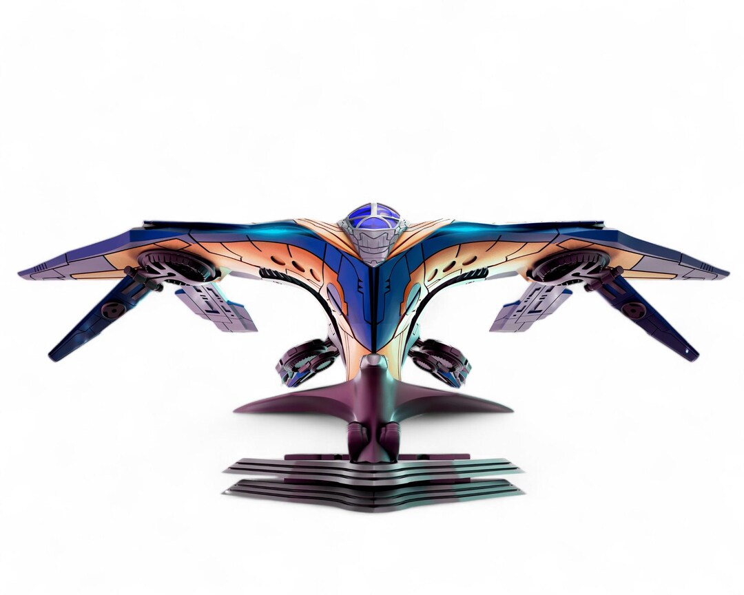 Marvel MCU Milano Ship Statue STL File High Quality 3D Printer Resin ...