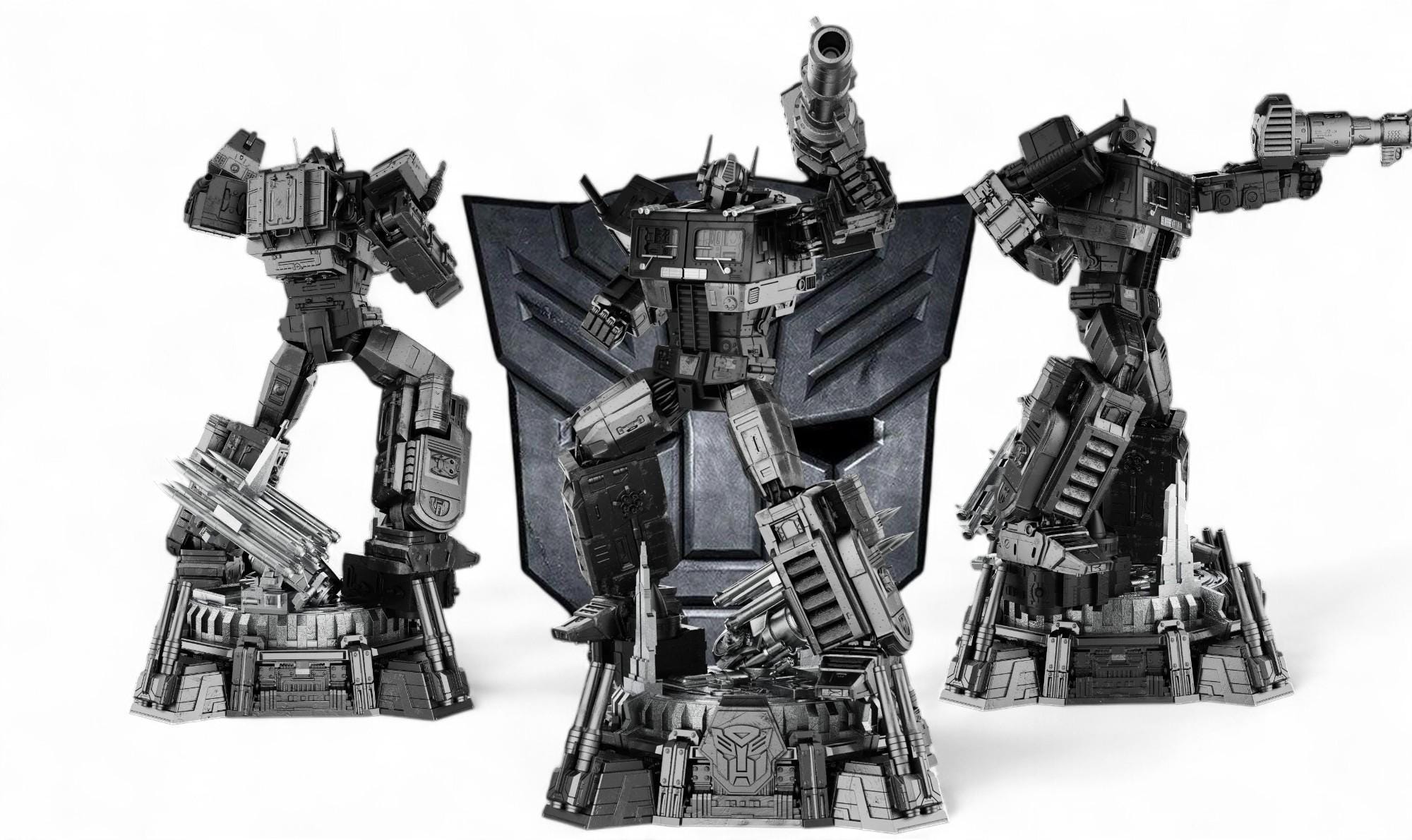 Transformer Optimus Prime Statue STL File High Quality 3D Printer Resin ...