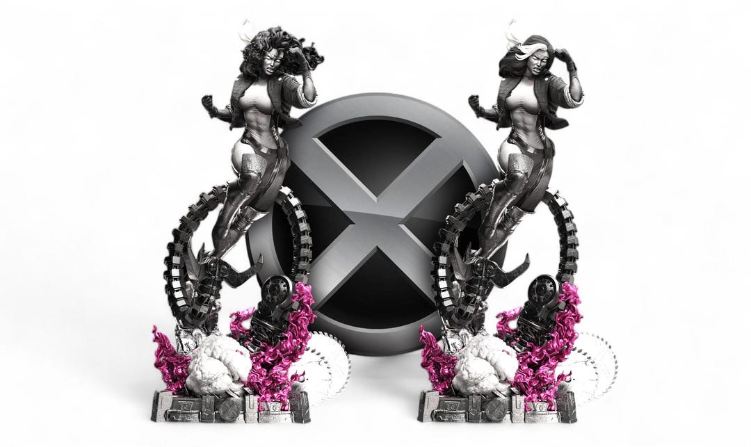 Xmen Rogue Statue STL File High Quality 3D Printer Resin SLA - Etsy