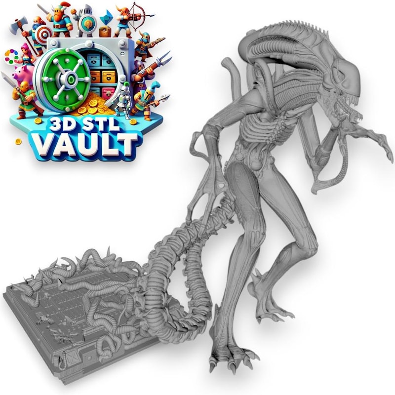 Alien Warrior Xenomorph - Etsy