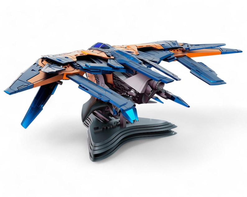 Marvel MCU Milano Ship Statue STL File High Quality 3D Printer Resin ...