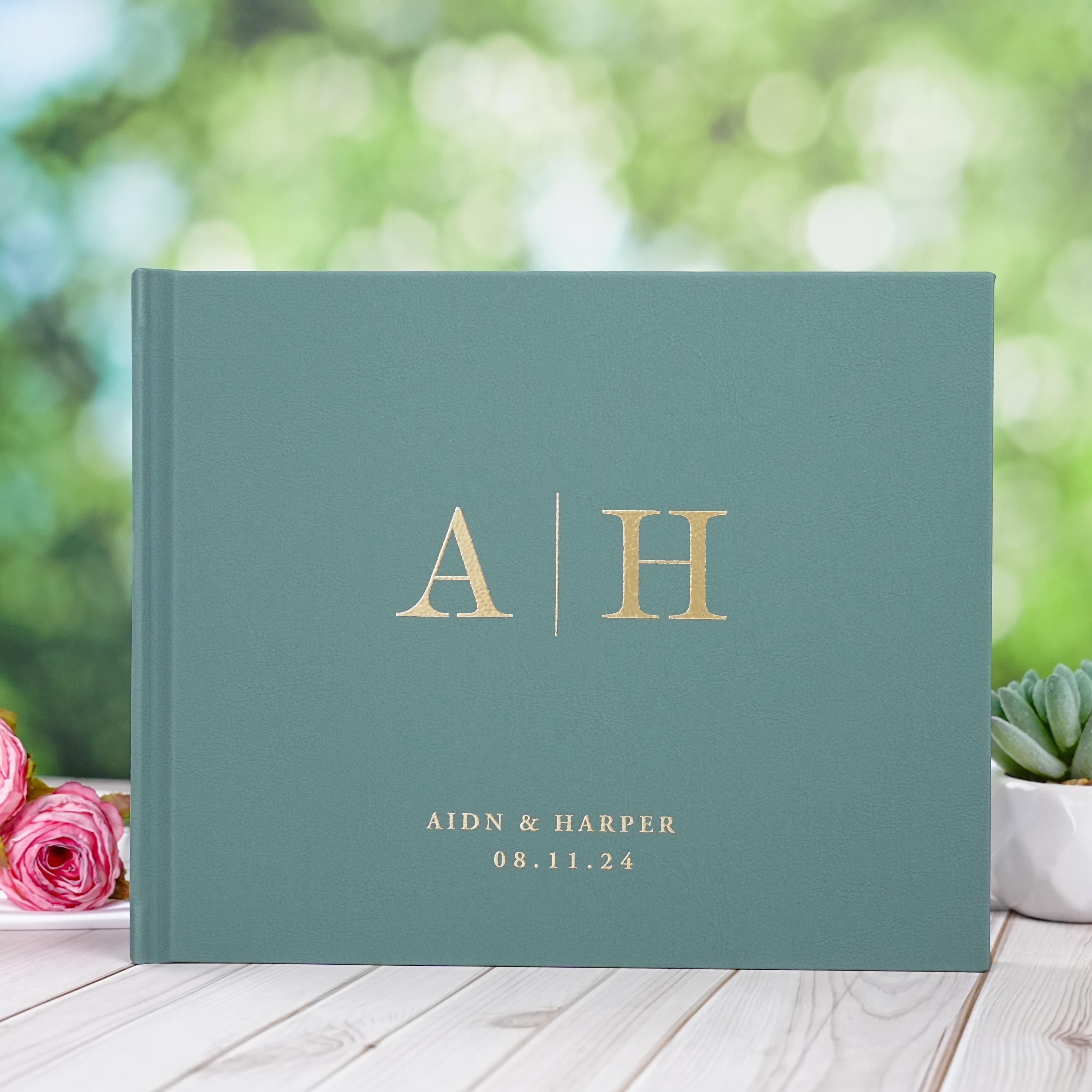 Wedding Guestbook, Personalized Photo Album, Custom Wedding Reception ...